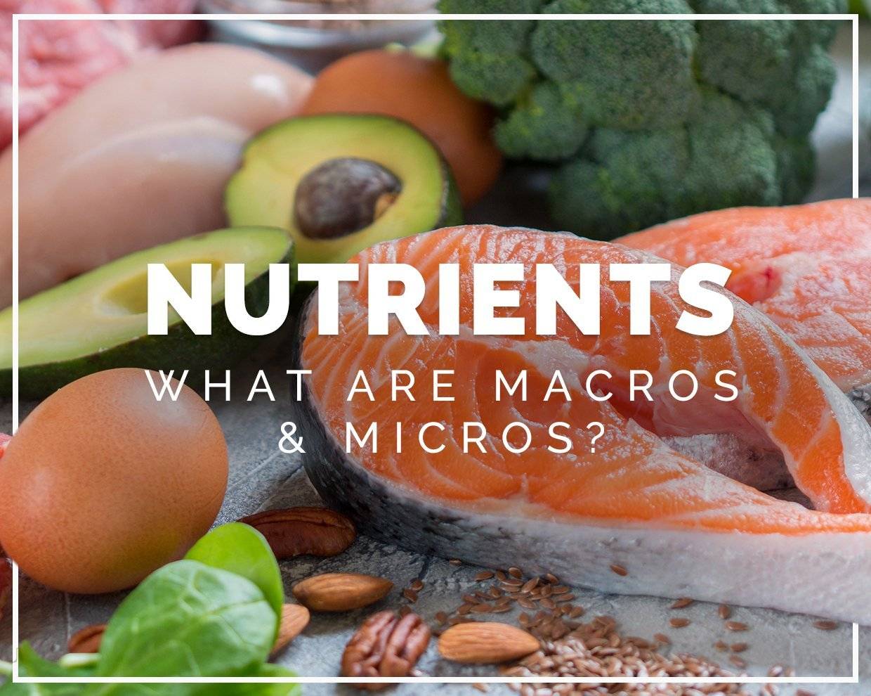 Nutrients: What are macros and micros? - Functional Self UK
